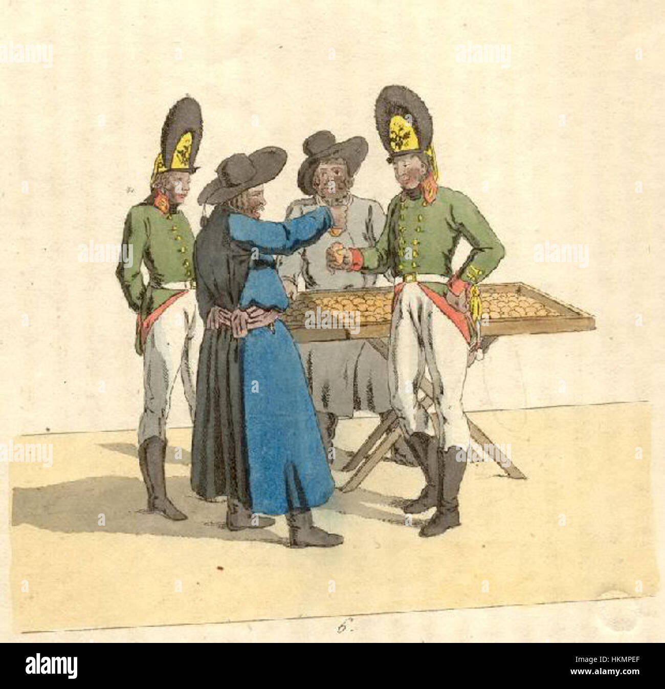 This 19th-century artwork depicts the games and amusements of the ...