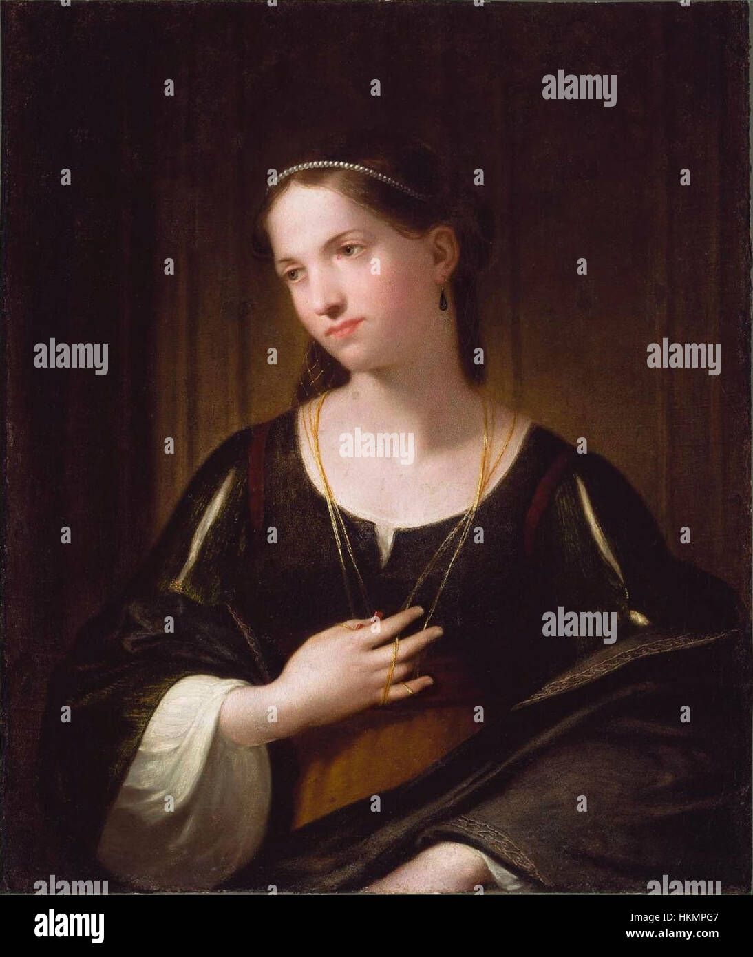 Washington Allston's 1819 painting 'Beatrice' portrays the character ...