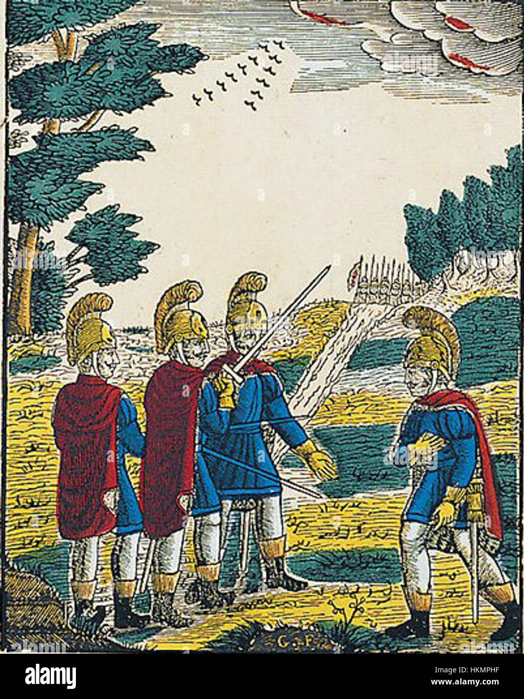 The *Bataille de Vaucouleurs-Epinal-1830* painting commemorates a ...