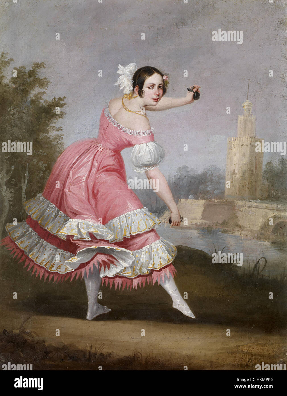 Antonio Cabral Bejaranoâ€™s painting of a bolero dancer captures the ...