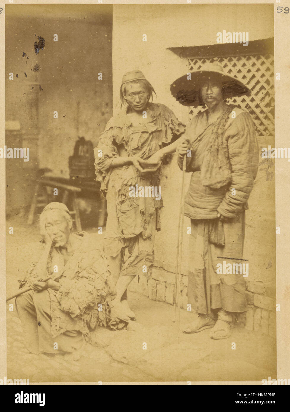 Group of beggars hi-res stock photography and images - Alamy