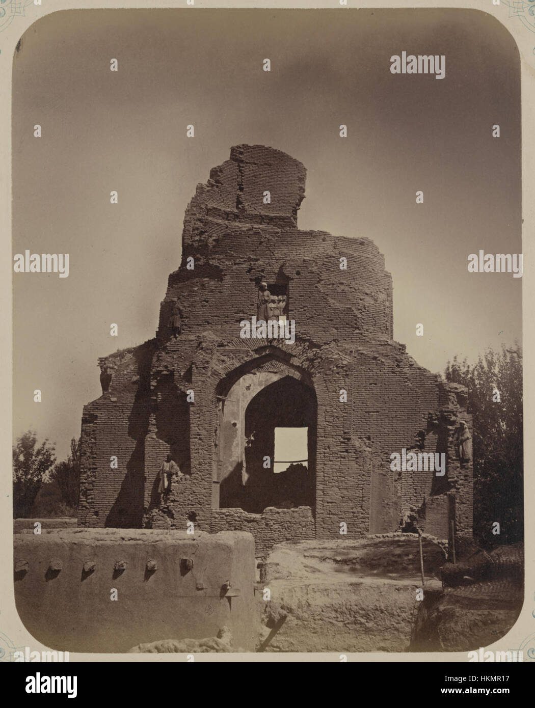 The *Mausoleum of Guri Bibi Khanym* in Samarkand is an iconic structure ...