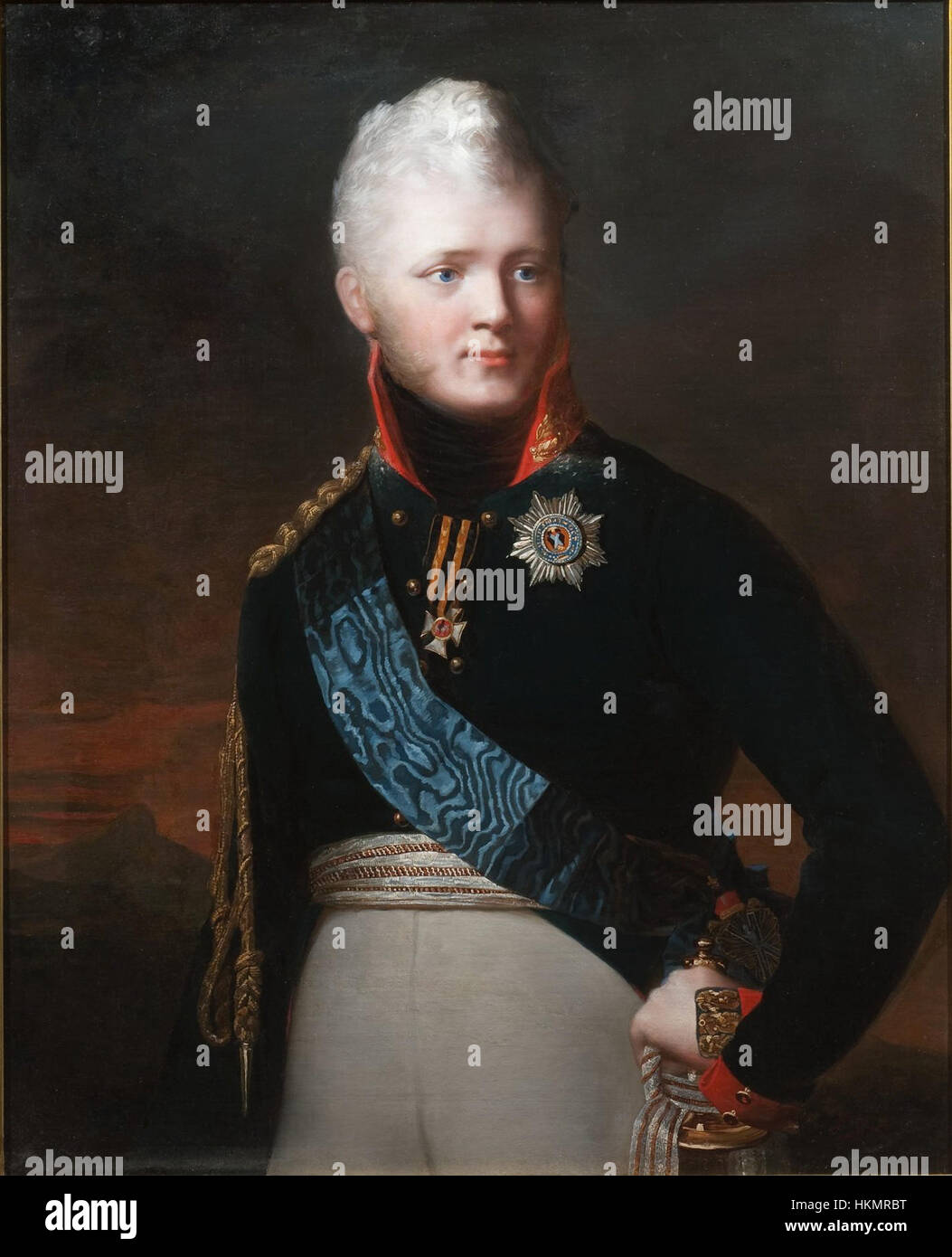 This 1806 portrait by Jean-Laurent Mosnier of Alexander I of Russia ...