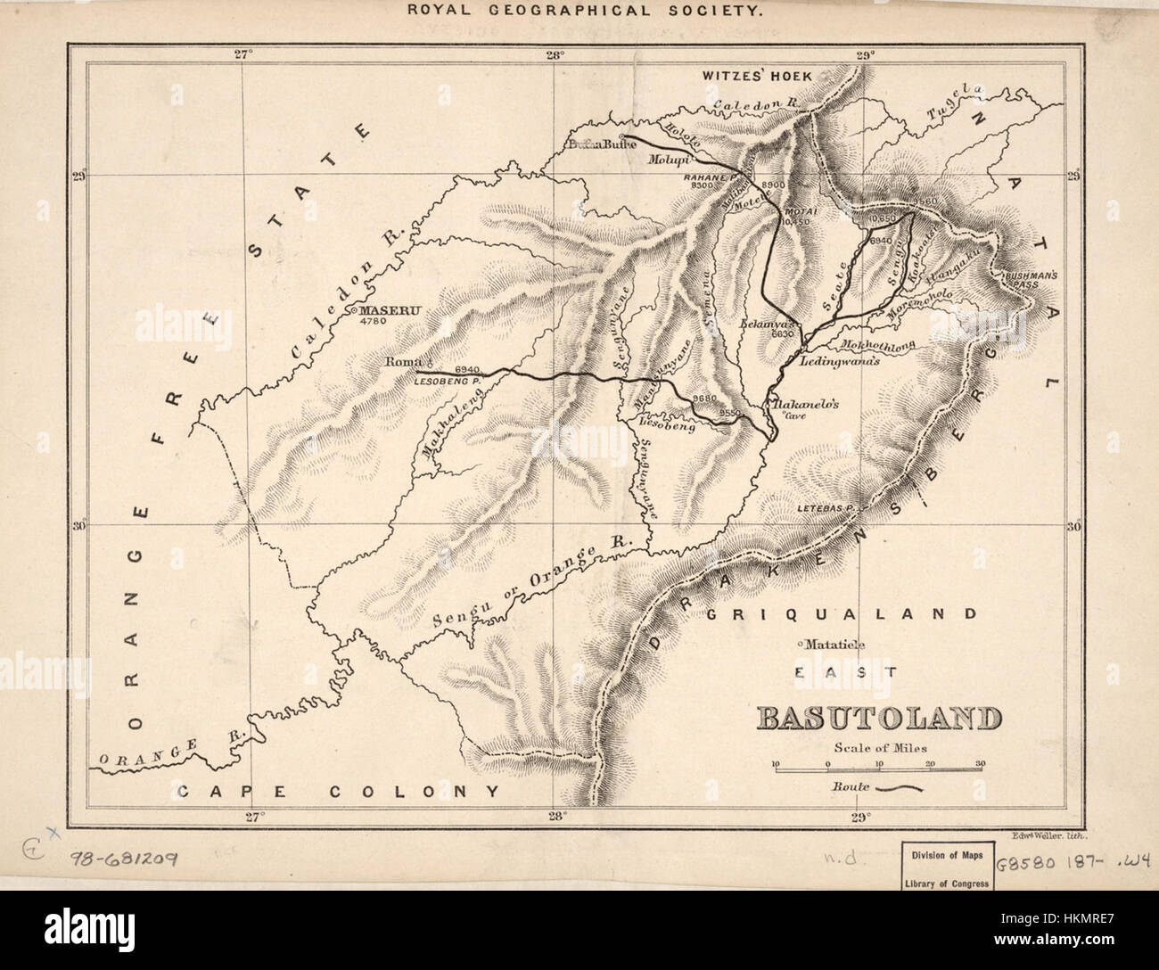 'Basutoland WDL657' is an artwork that reflects the history of ...
