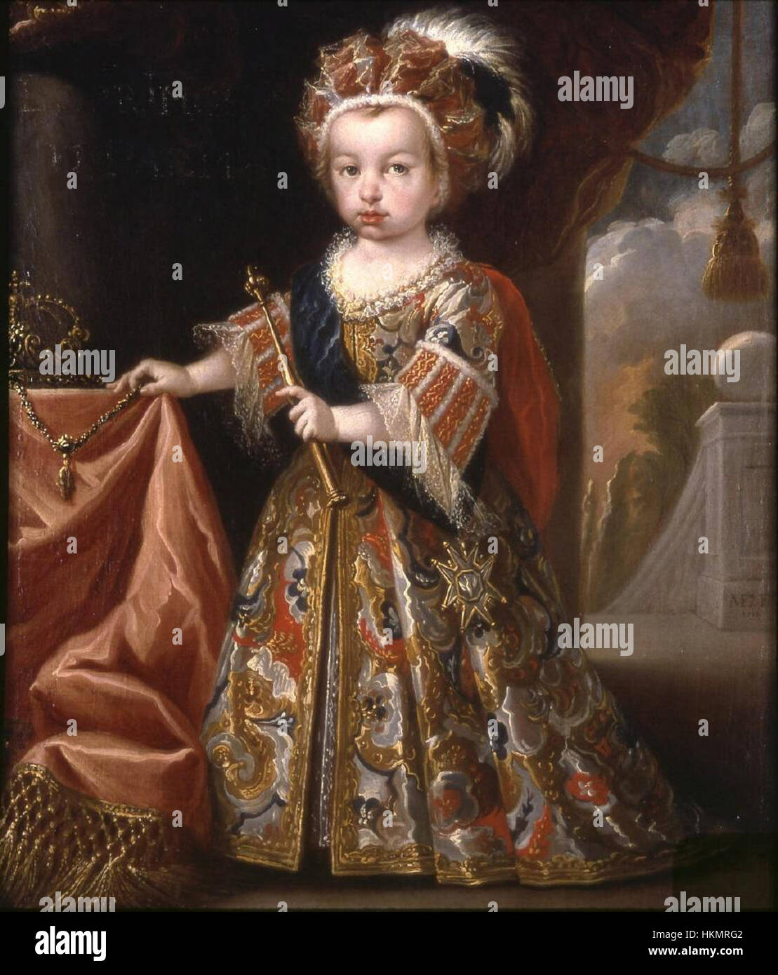 An artwork by Melendez depicting the Prince of Asturias, who would ...