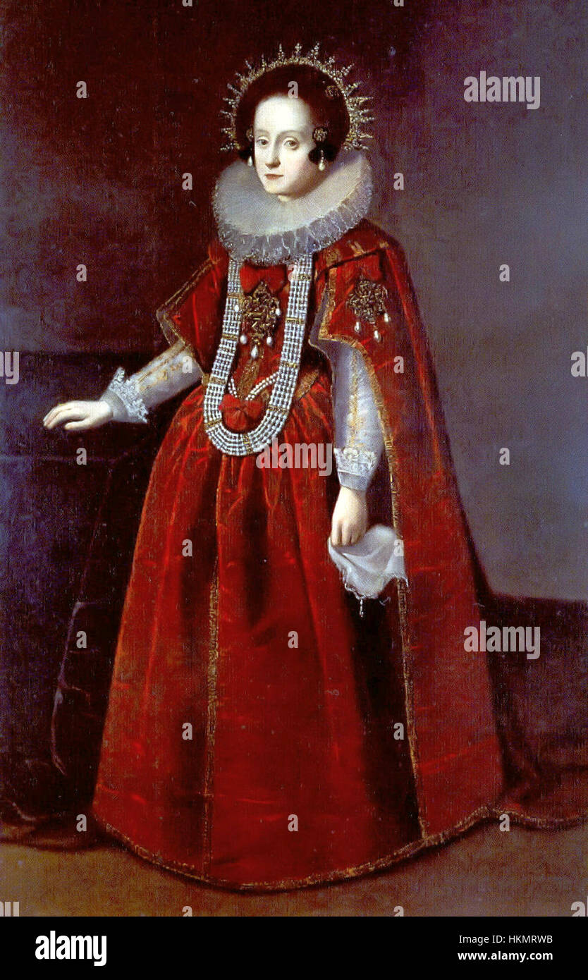 This detailed painting of Constance of Austria portrays the 14th ...