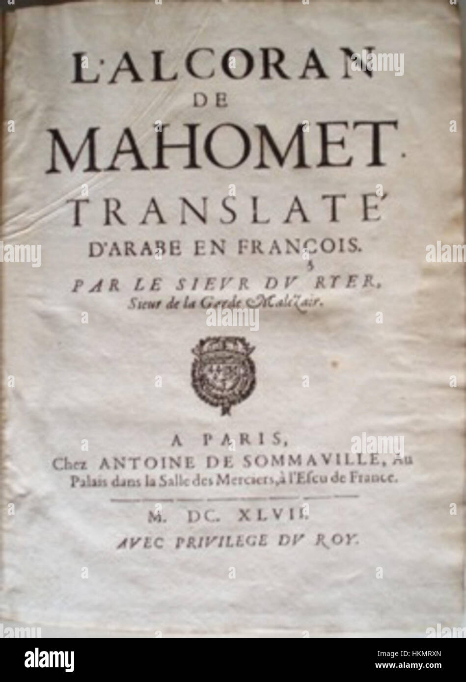 Alcoran hi-res stock photography and images - Alamy