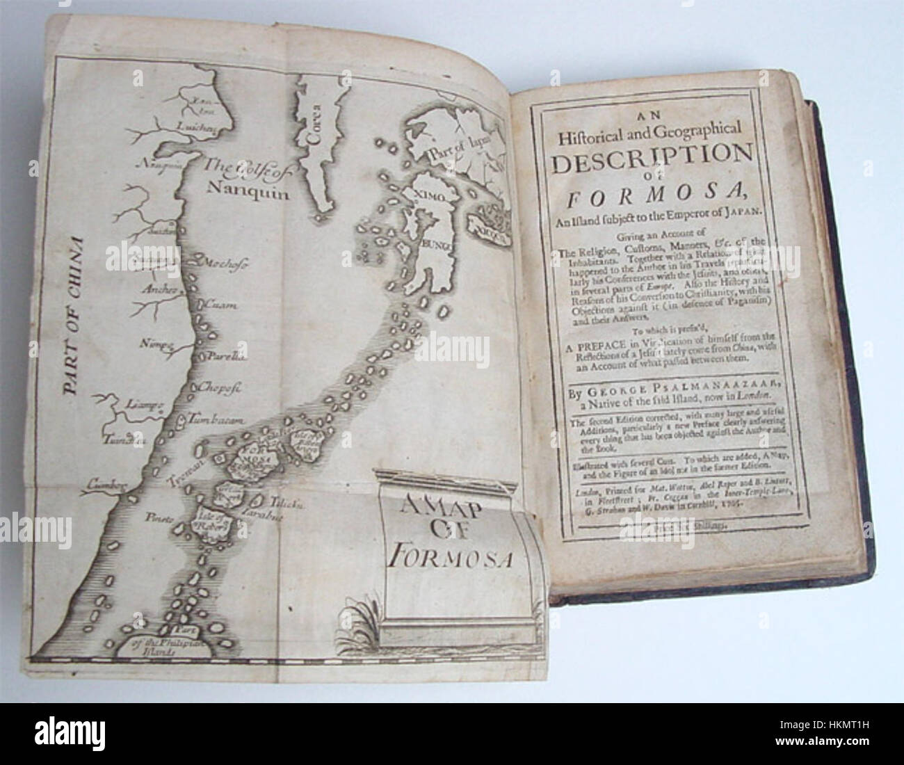 This historical map of Formosa (now Taiwan) offers a detailed view of ...
