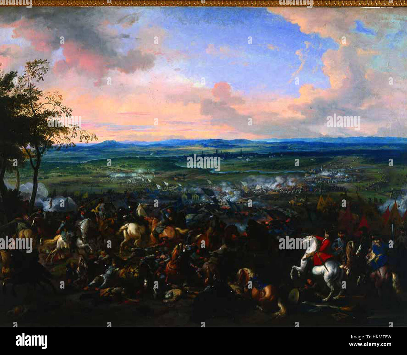 'Battaglia di Torino' is an artwork representing the Battle of Turin ...