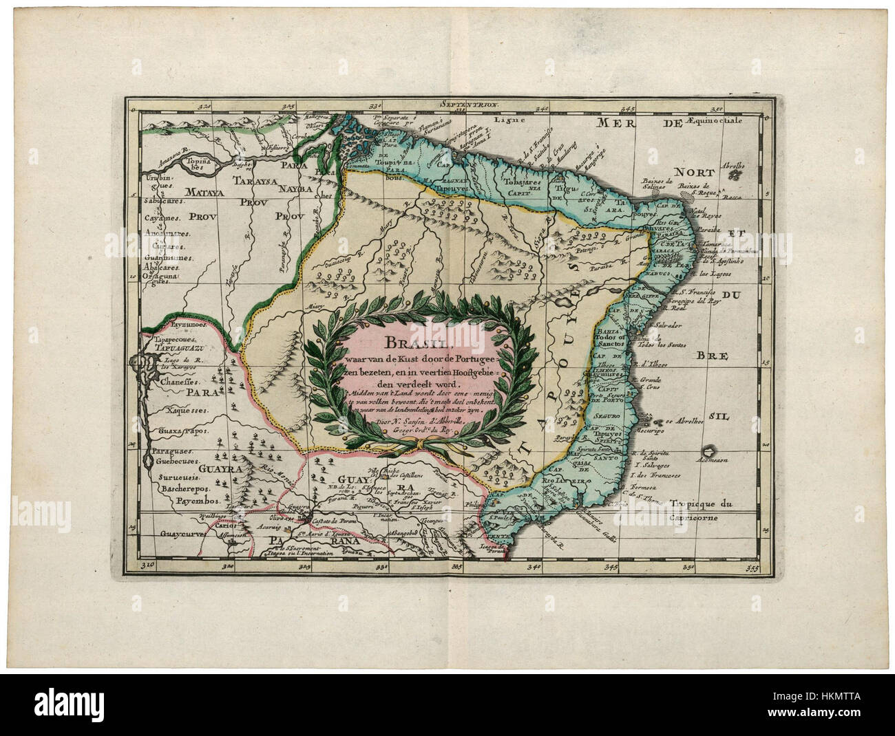 The 'AMH-6686-KB Map of Brazil' is an historical map that depicts the ...
