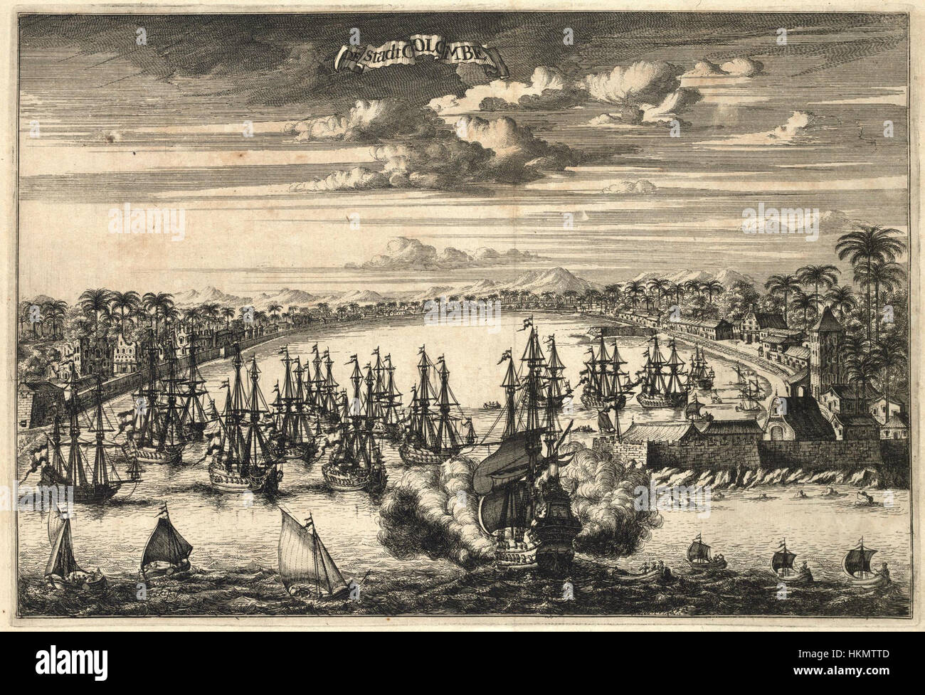 AMH-6689-KB View of Colombo Stock Photo - Alamy