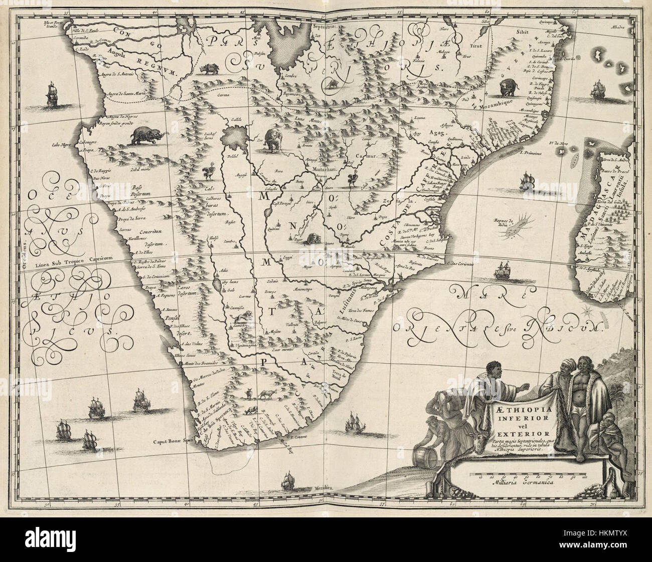 19th century trade routes map hi-res stock photography and images - Alamy