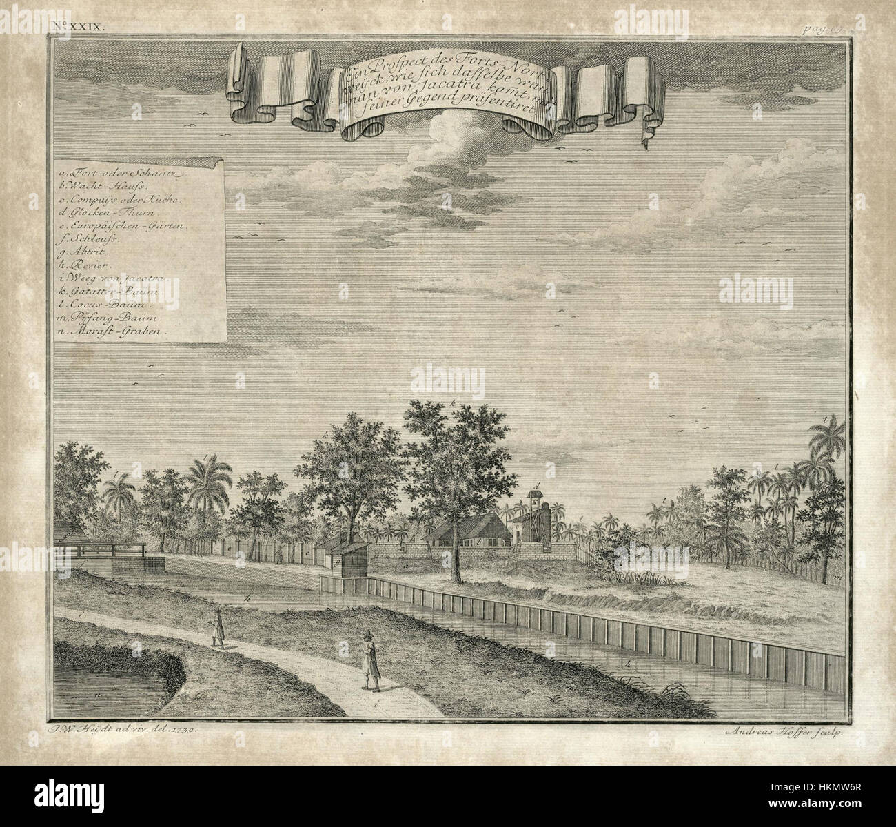 'AMH-7039-KB View of Noordwijk Fort' depicts the historic fort located ...