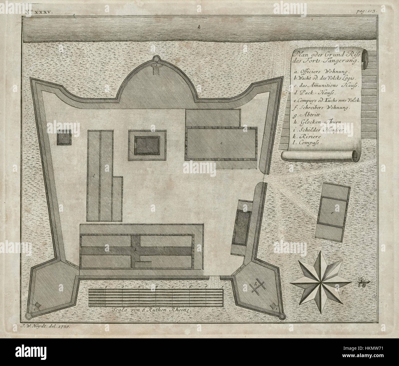 This historical map from the early 20th century shows the fort at ...