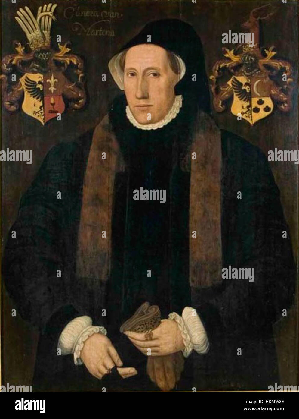 This painting by Adriaen van Cronenburg captures the detailed style of ...
