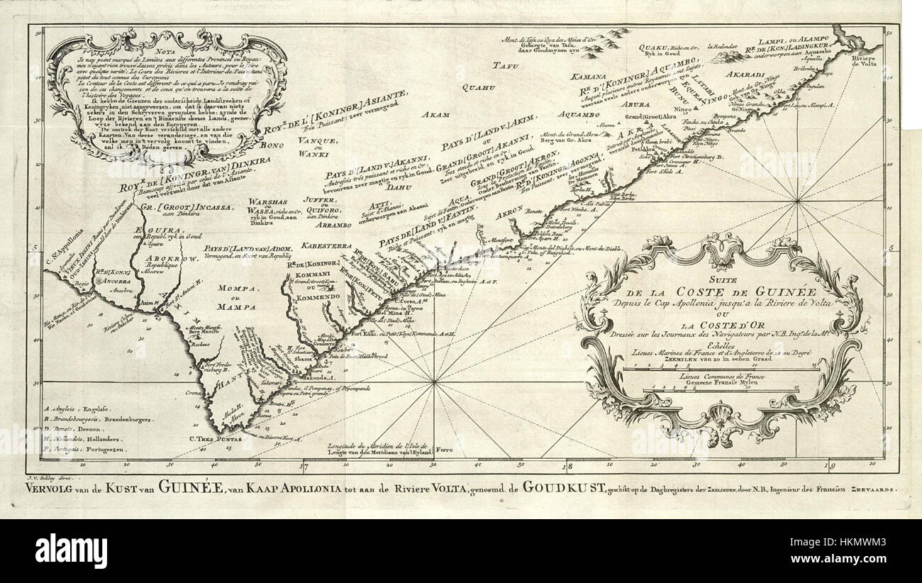 The Map of the Gold Coast provides a historical overview of the region ...