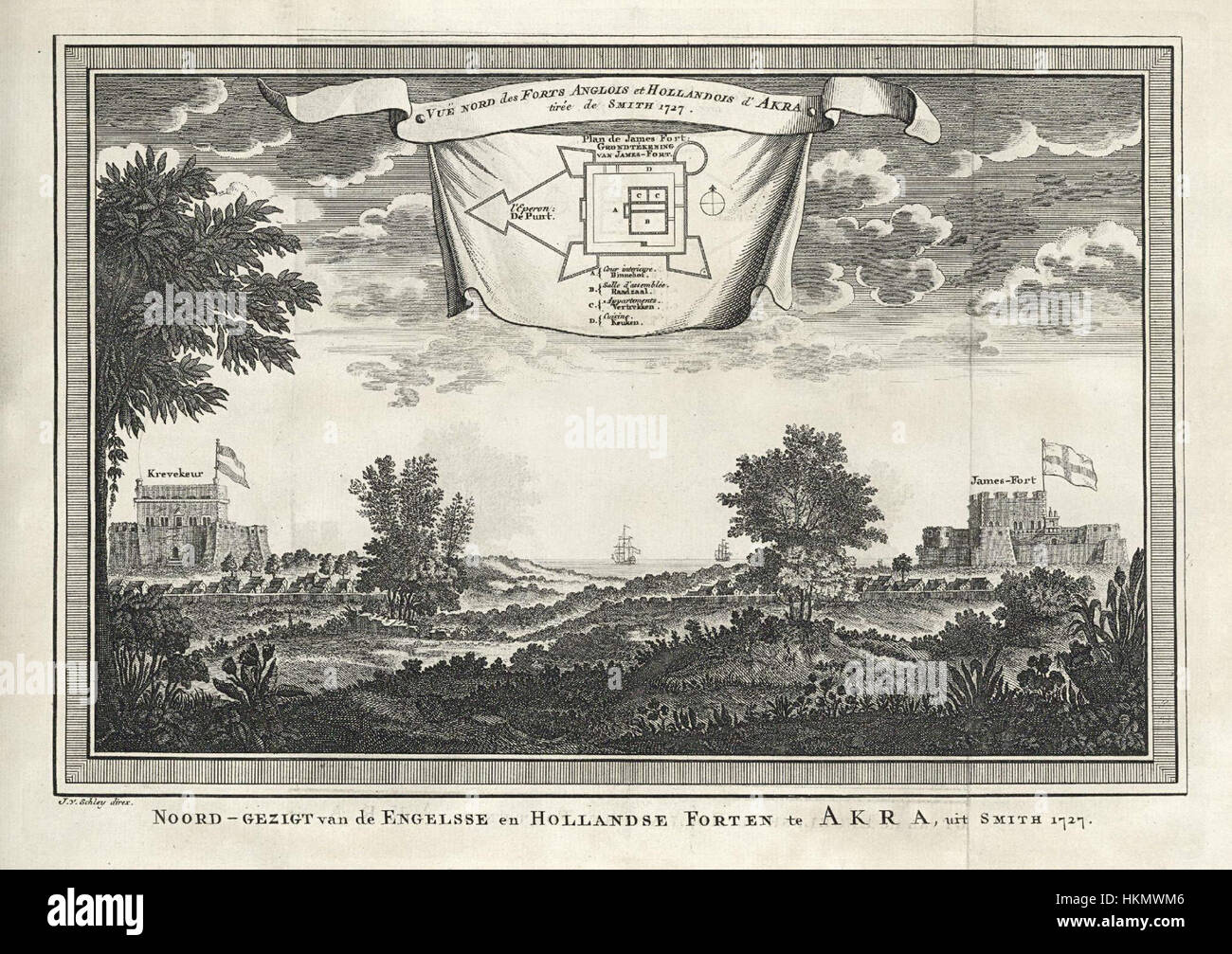 James fort painting hi-res stock photography and images - Alamy