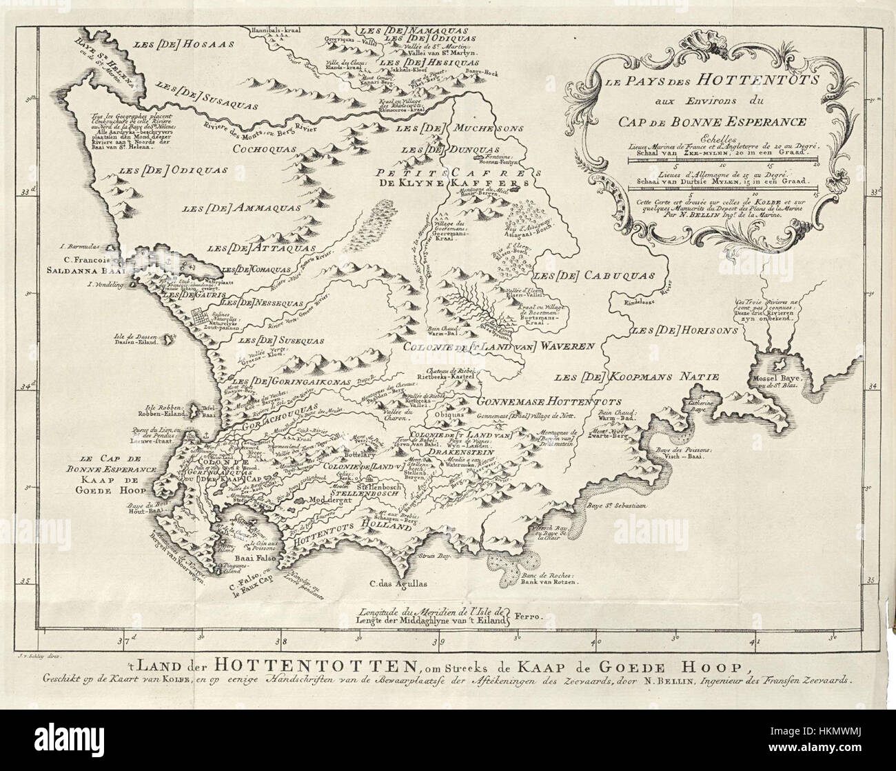 The *AMH-7958-KB* map depicts the Cape of Good Hope, a crucial point in ...