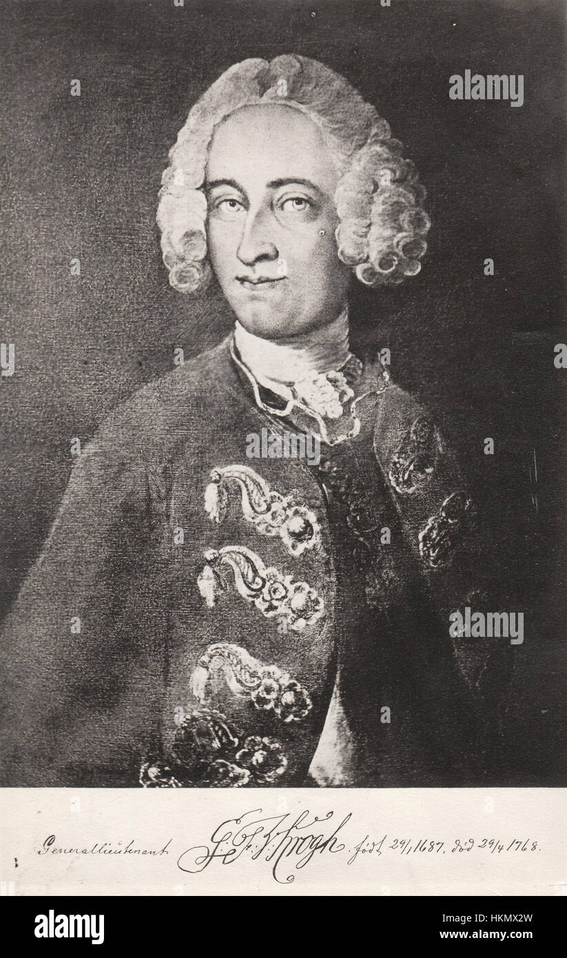 This portrait of Georg Frederik von Krogh, a Danish nobleman and ...