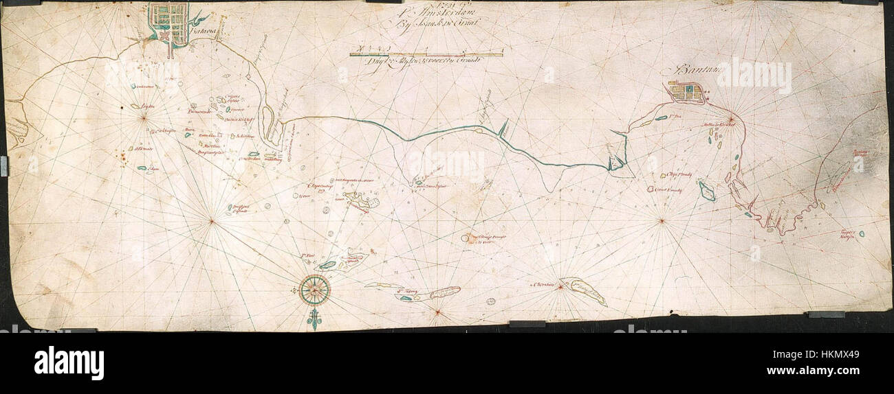 A map from the AMH-2524-NA collection, depicting the north coast of ...
