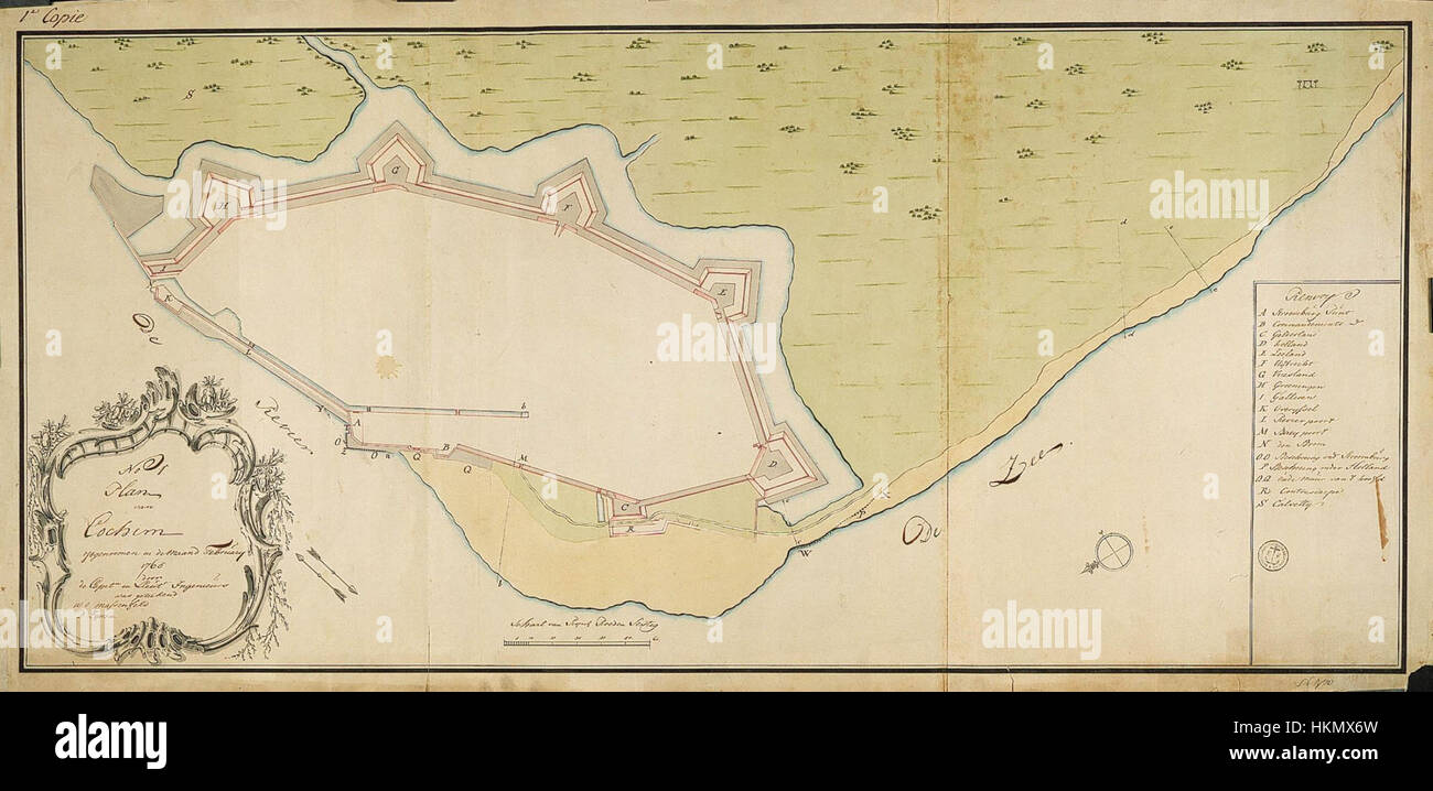 Cochin map hi-res stock photography and images - Alamy