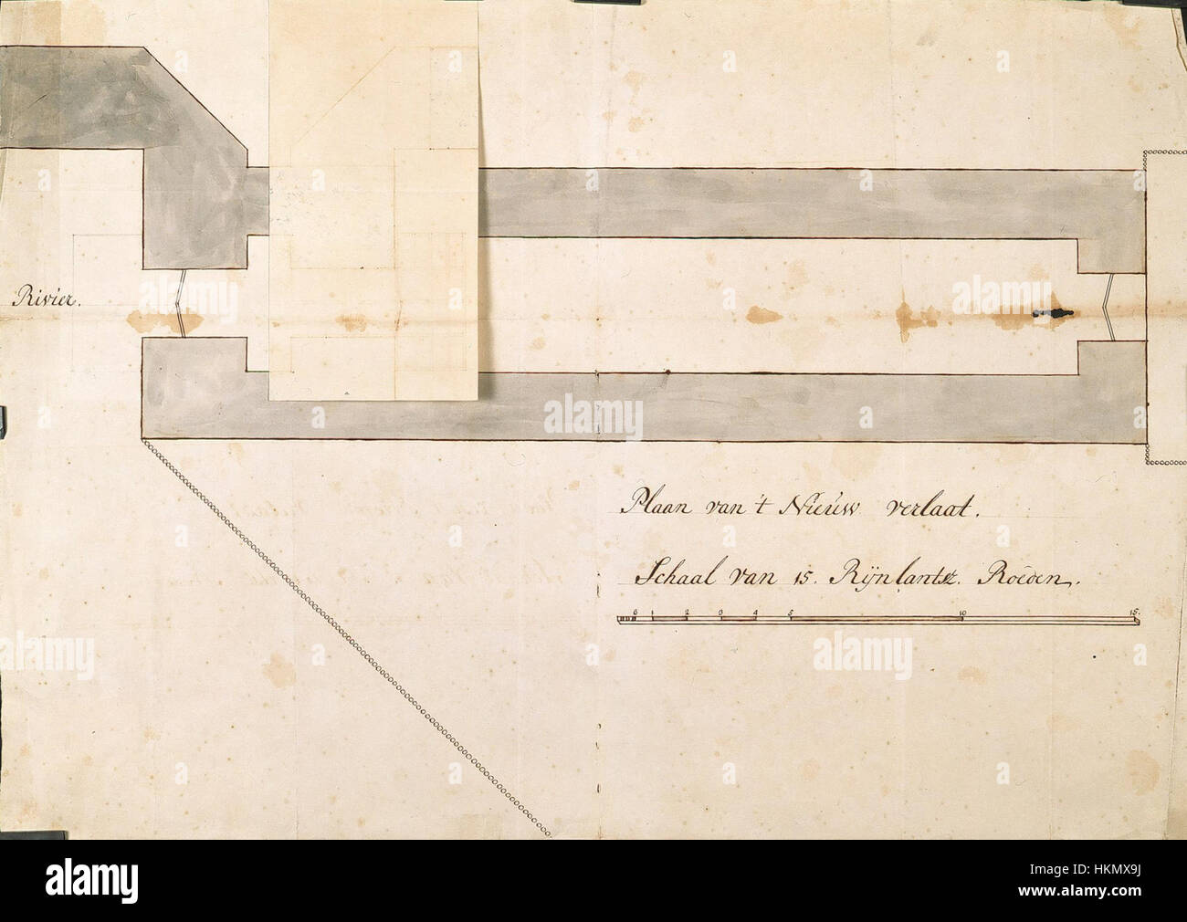 This historical document features maps and elevations used for hydro ...
