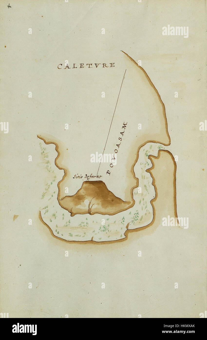 The map titled 'AMH-4216-NA' depicts the detailed layout of Caleture ...