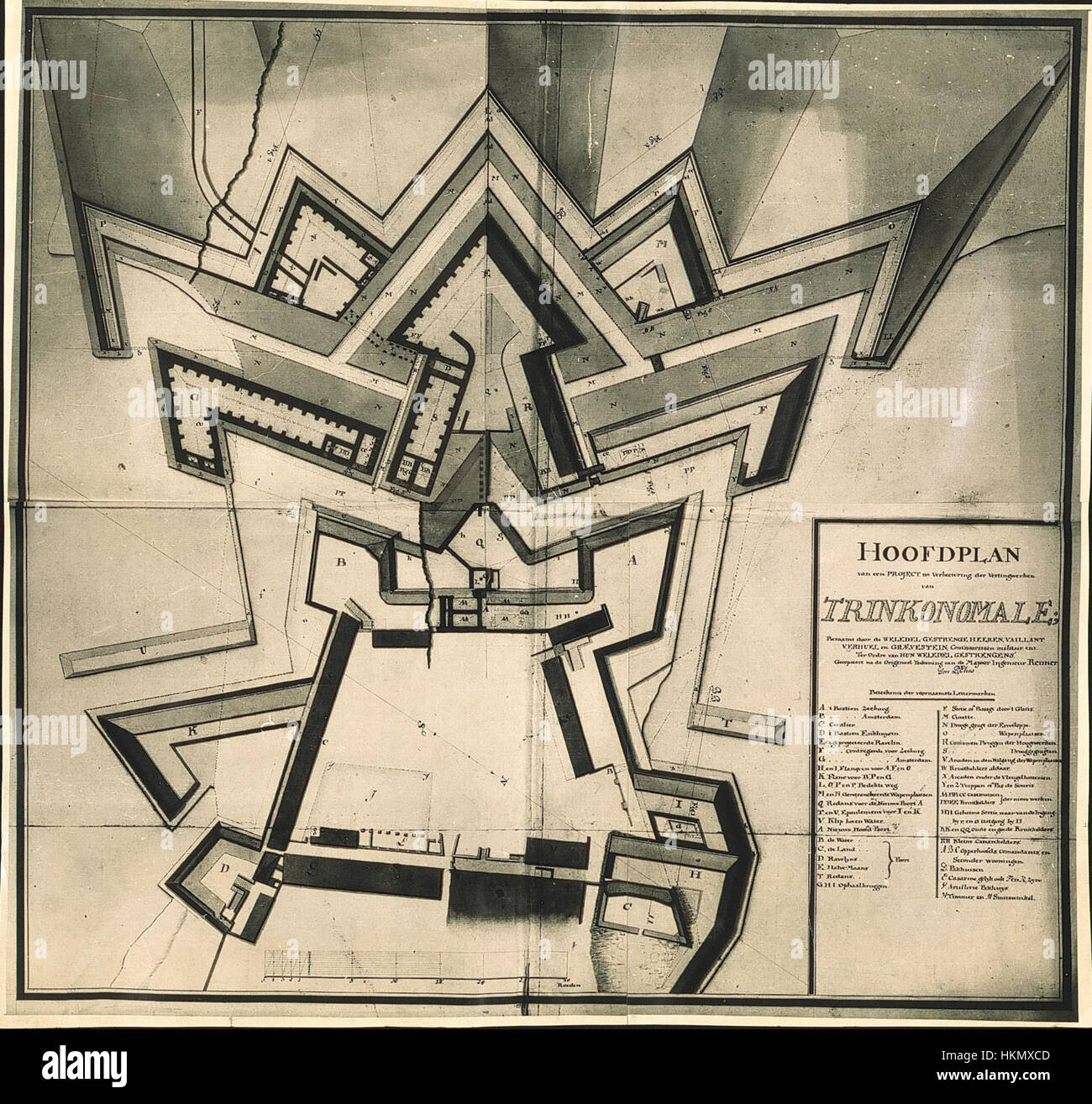 Historical map shows fort hi-res stock photography and images - Alamy
