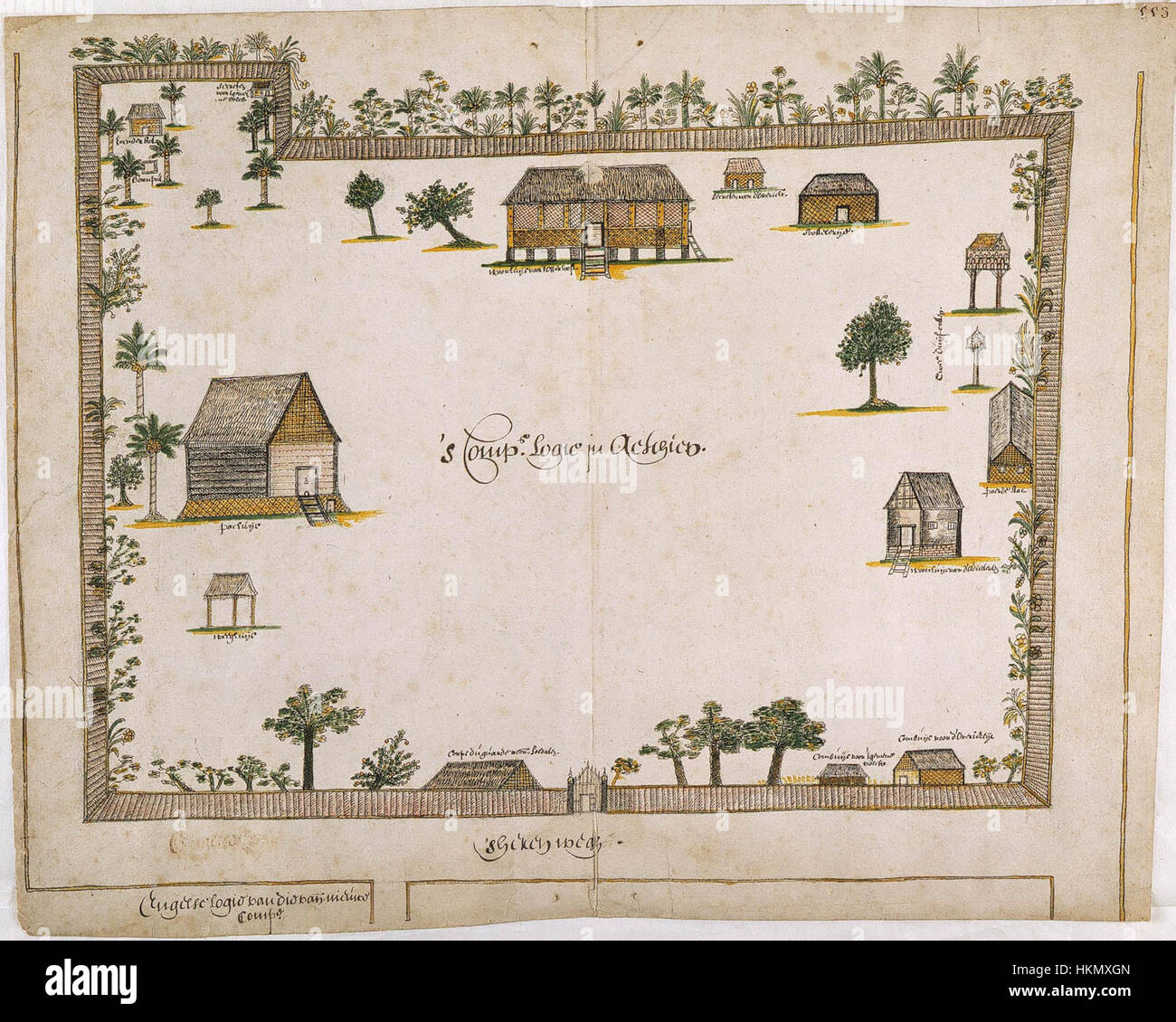 Settlement drawing hi-res stock photography and images - Alamy