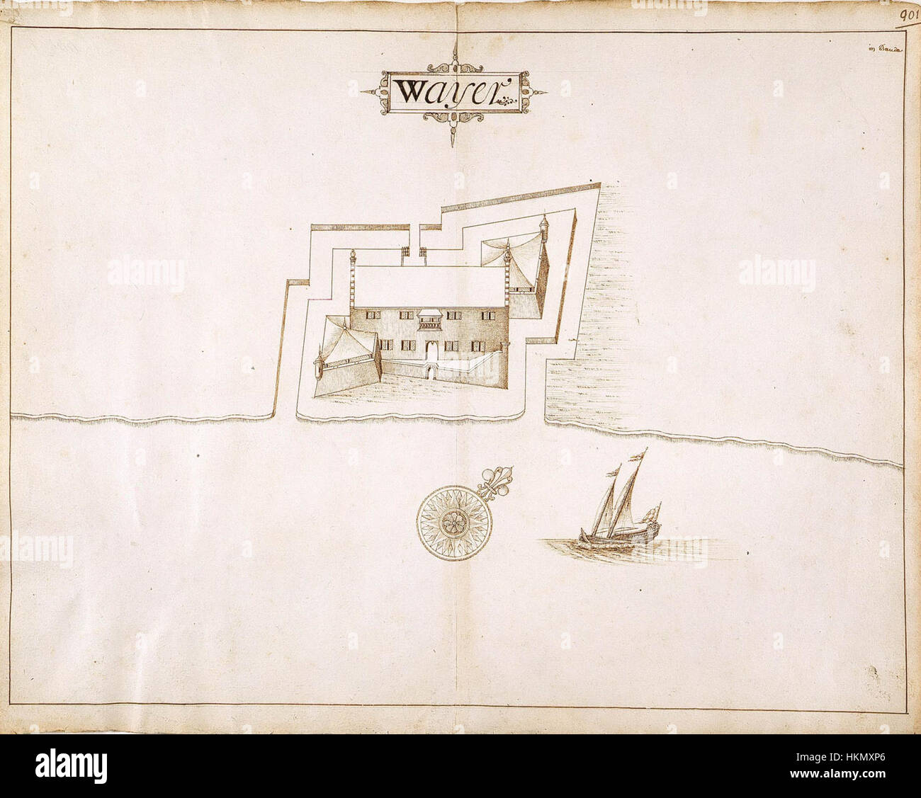 The AMH-4730-NA Fort at Waijer is a historically significant military ...