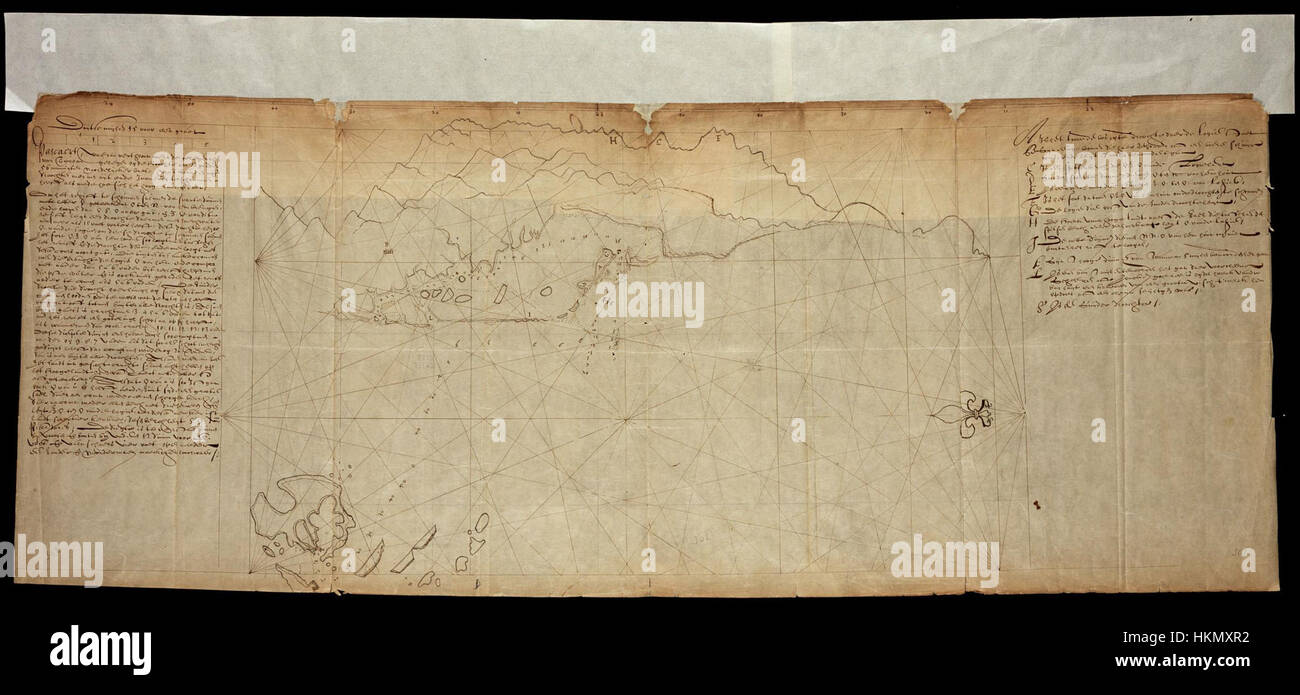 The map 'AMH-4839-NA' illustrates the topography of the Taouan ...