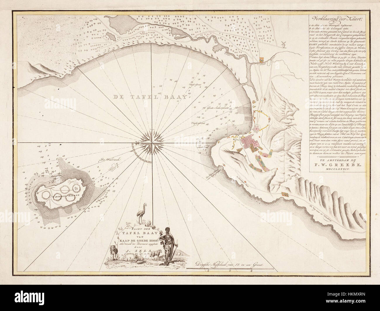 The 'AMH-5095-NA Map of Table Bay' is a historical map illustrating the ...