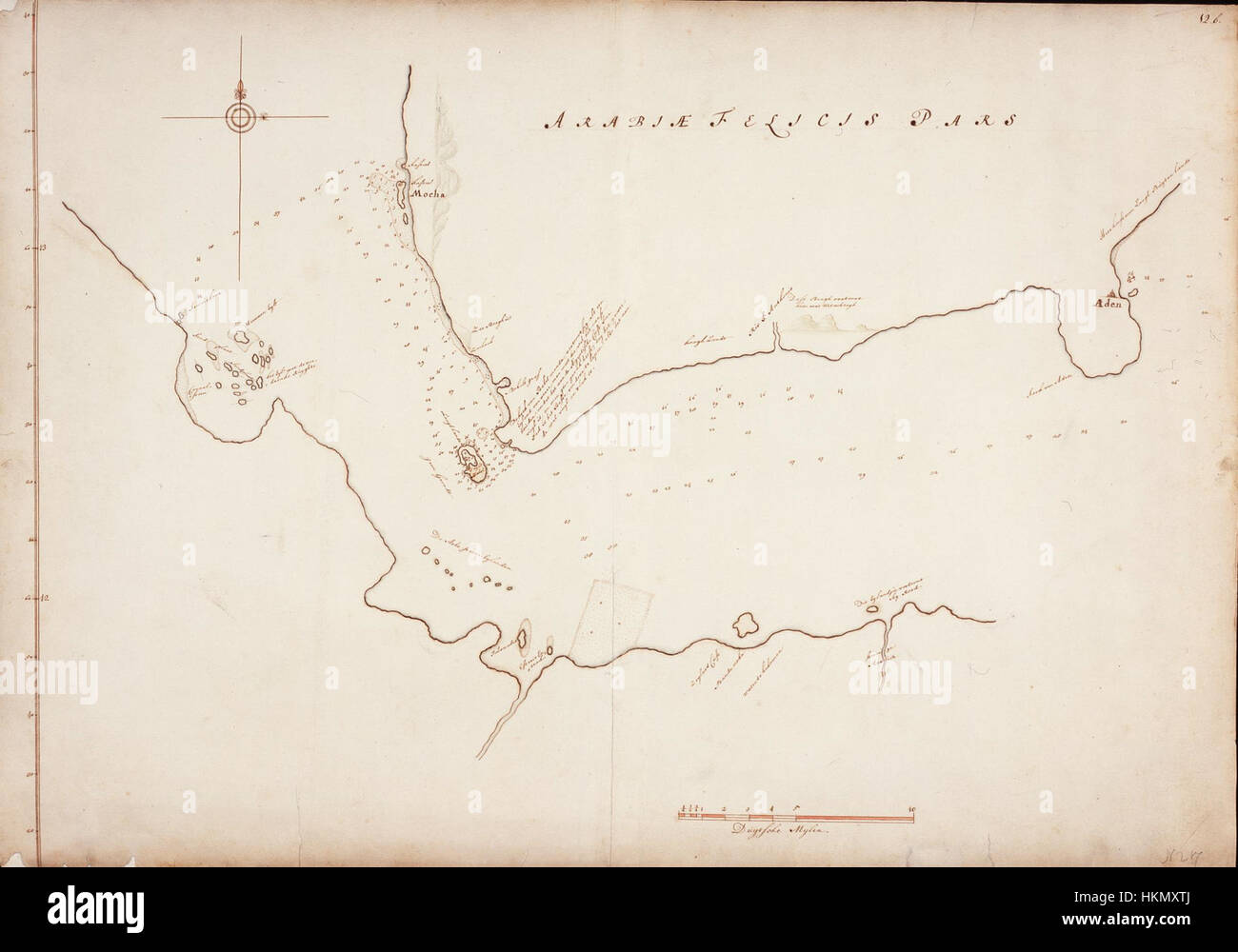 This historical map, labeled AMH-5115-NA, illustrates part of the Red ...