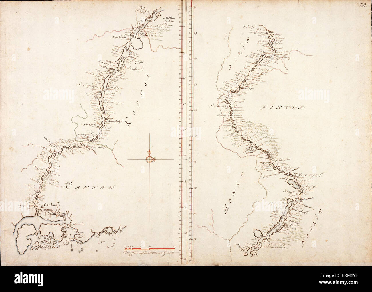 Historical canton map hi-res stock photography and images - Alamy