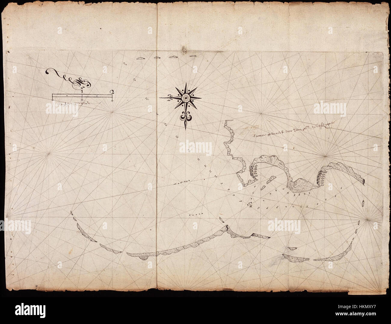 This map depicts the Chinese island of Lamoo, providing a historical ...