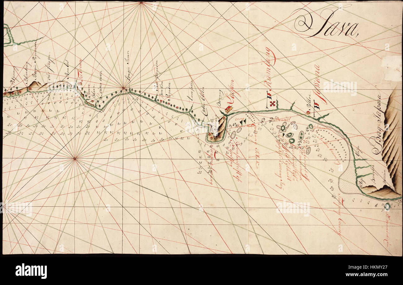 This historical map, labeled AMH-5241-NA, illustrates the northern ...