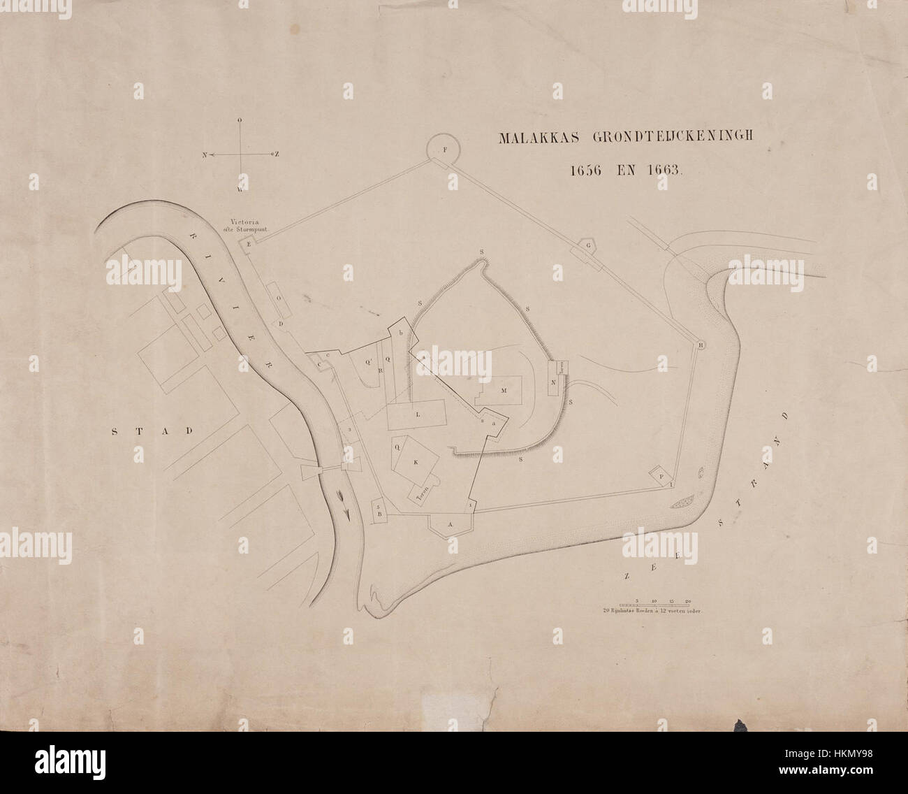 Melaka map hi-res stock photography and images - Alamy