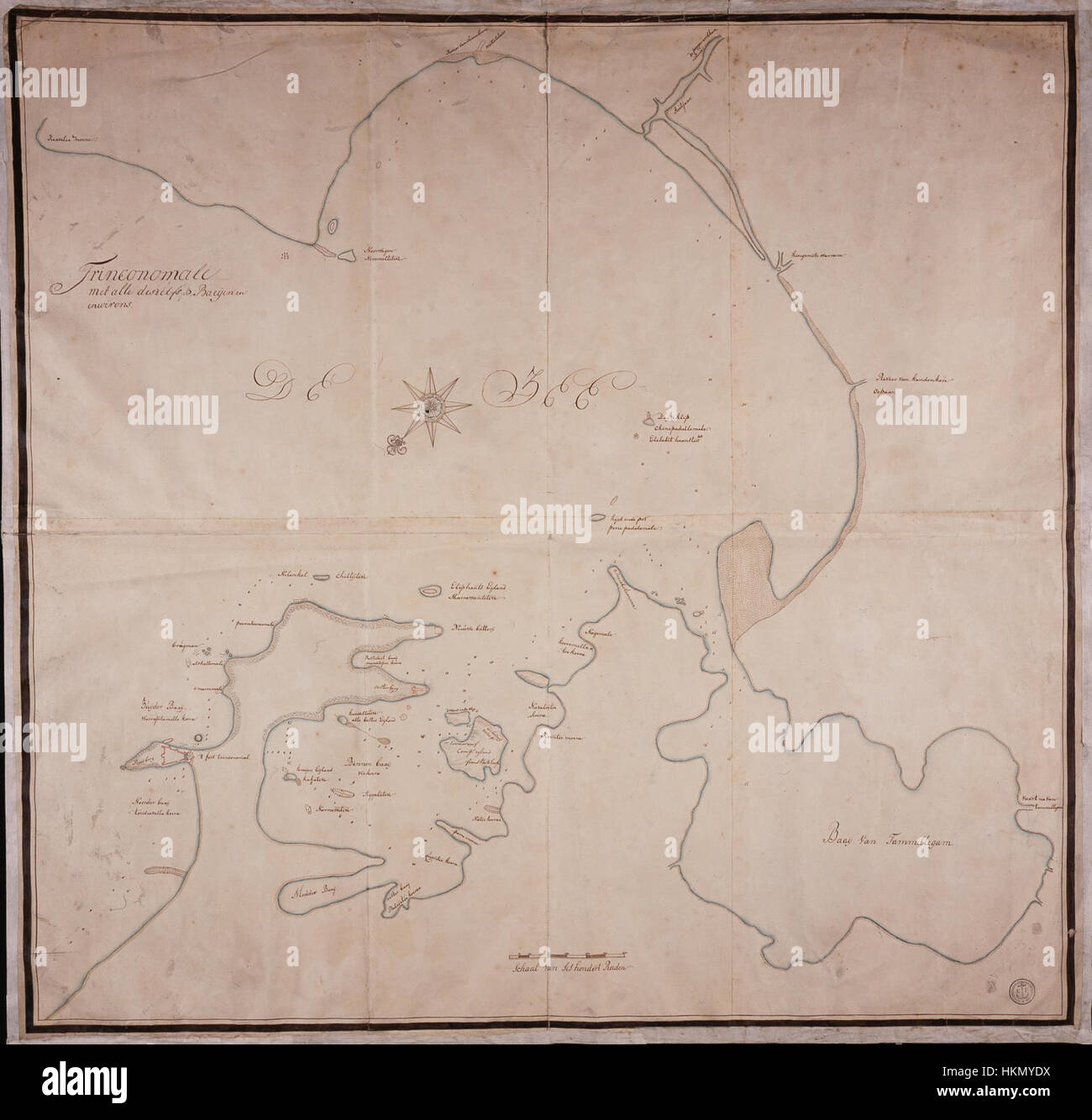 The map of Trincomalee (AMH-5505-NA) offers a detailed representation ...