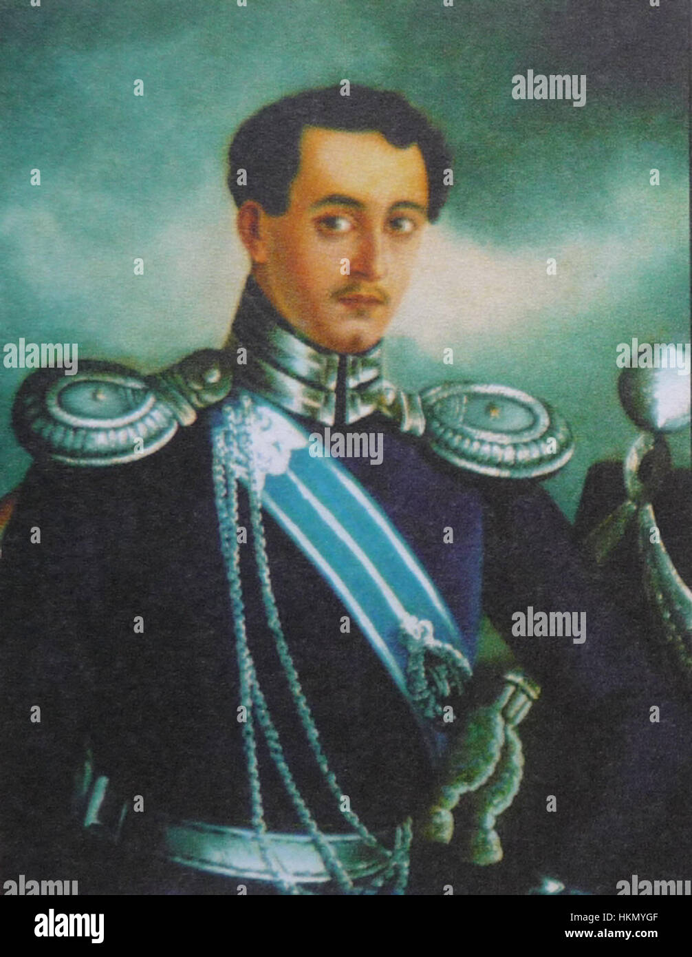 This portrait of Alexander Bagration-Gruzinsky, a Georgian prince and ...