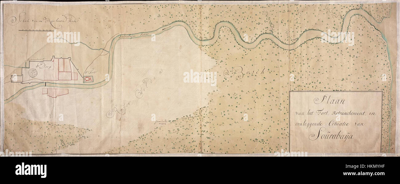 Map of surabaya hi-res stock photography and images - Alamy