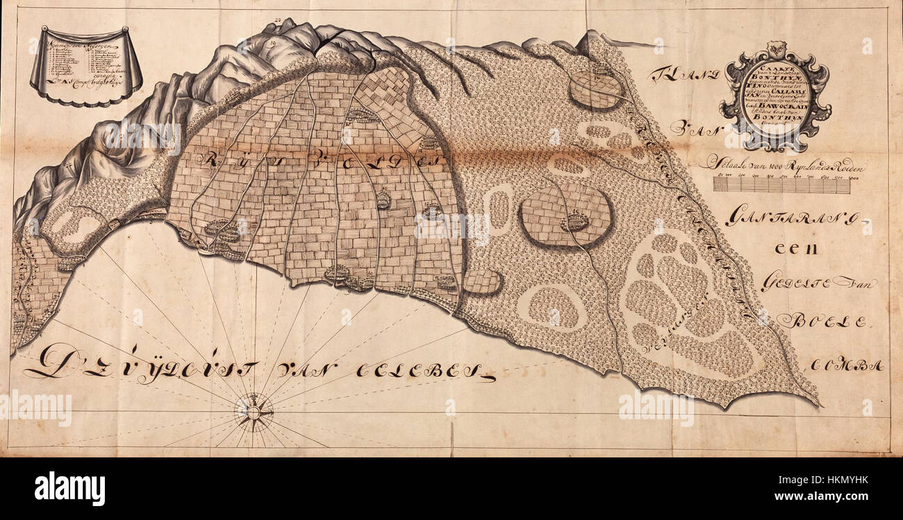 Celebes old map hi-res stock photography and images - Alamy