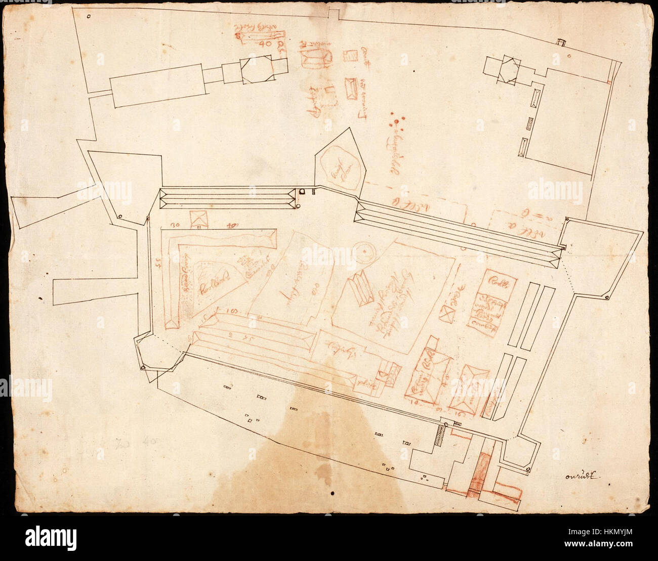 This map depicts the island of Onrust, located in the Bay of Jakarta ...