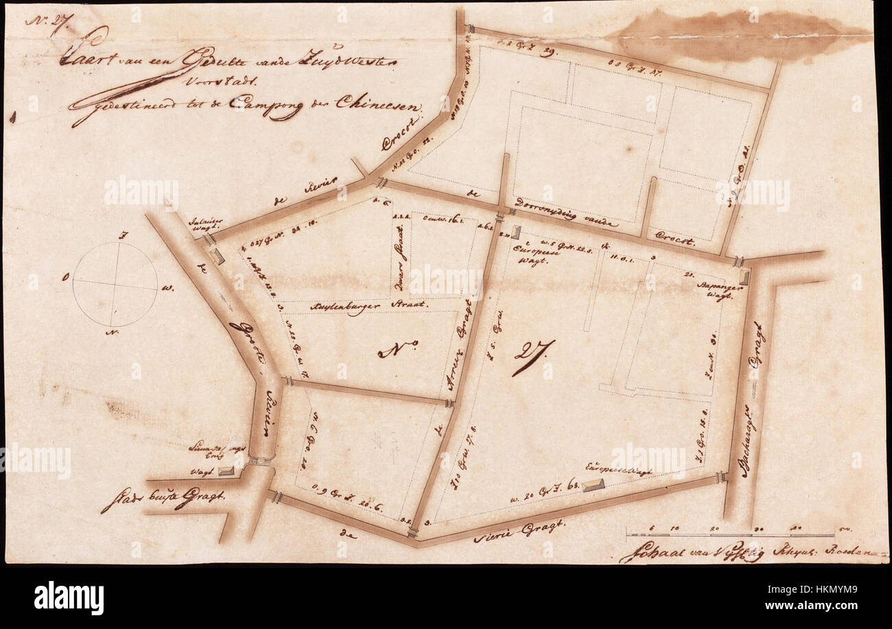 This map, labeled AMH-6058-NA, details the farmlands in the Batavia ...