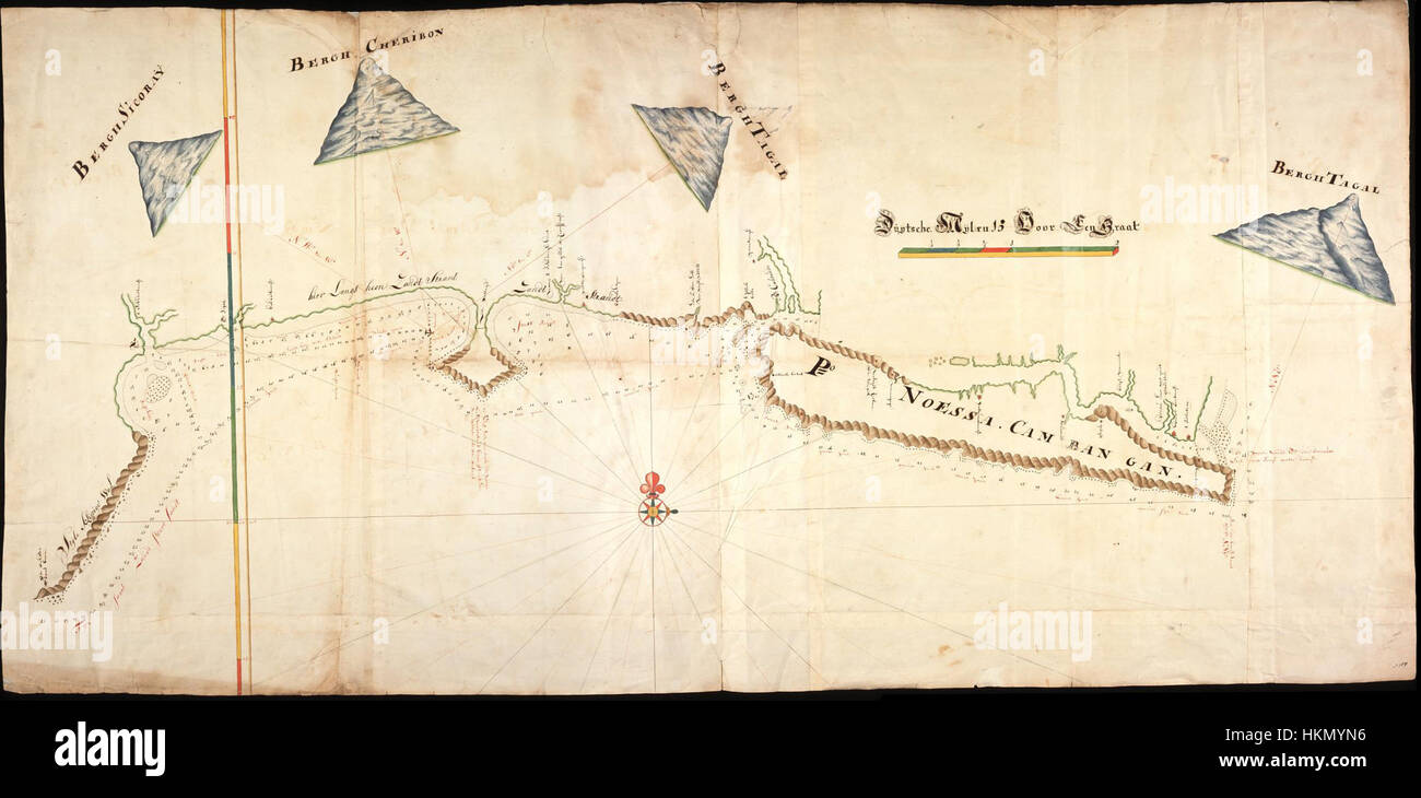 This historical map from the 19th century displays the southern ...