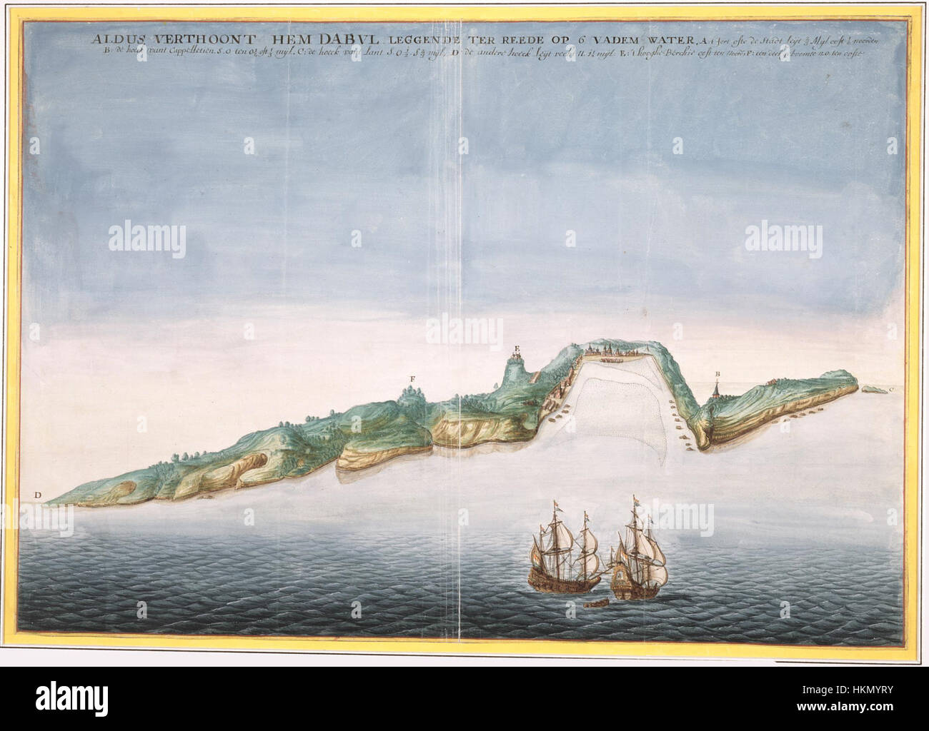 An artistic view of Dabul, showcasing the town's coastal landscape with ...