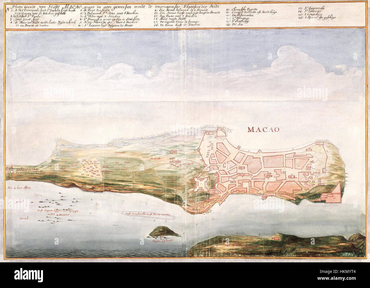 Map of macao hi-res stock photography and images - Alamy