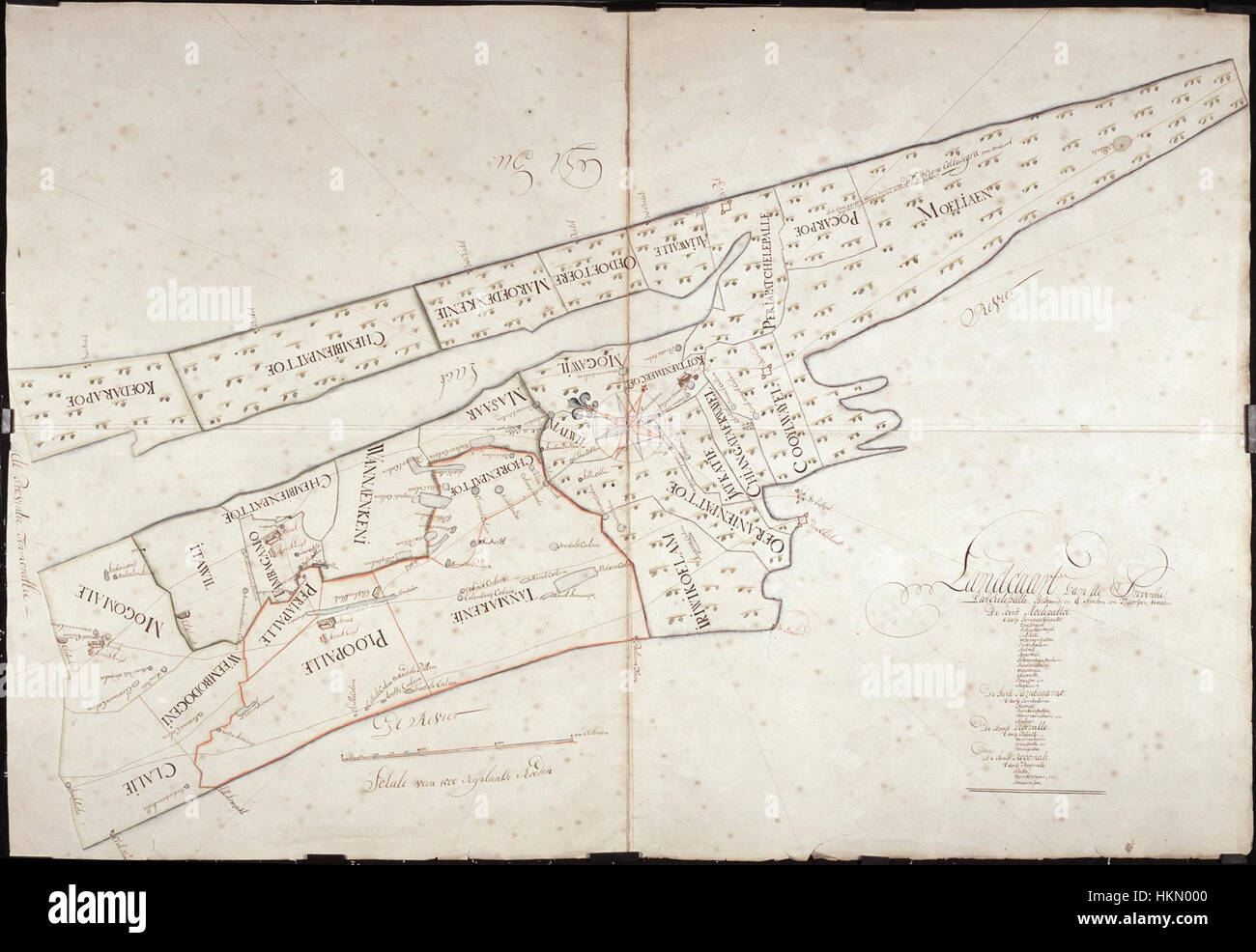 This map of Patchelepalle province illustrates the geographical layout ...