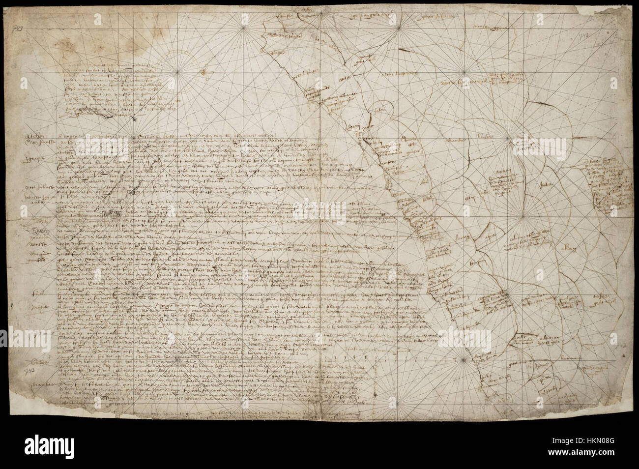 A historical map, AMH-7676-NA, shows part of the Gold Coast (now Ghana ...