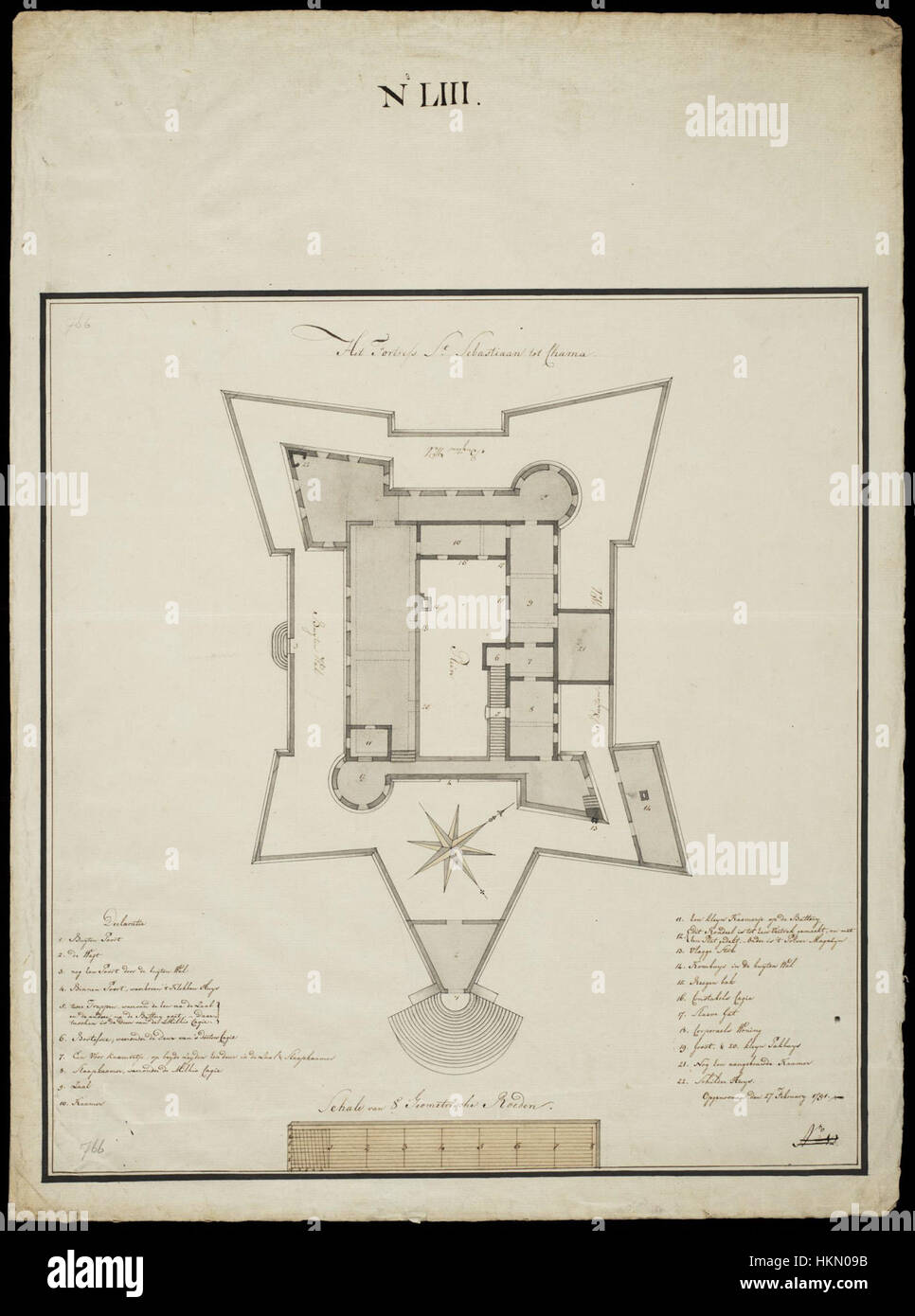 The floor plan of the St. Sebastian fort at Chama offers a detailed ...