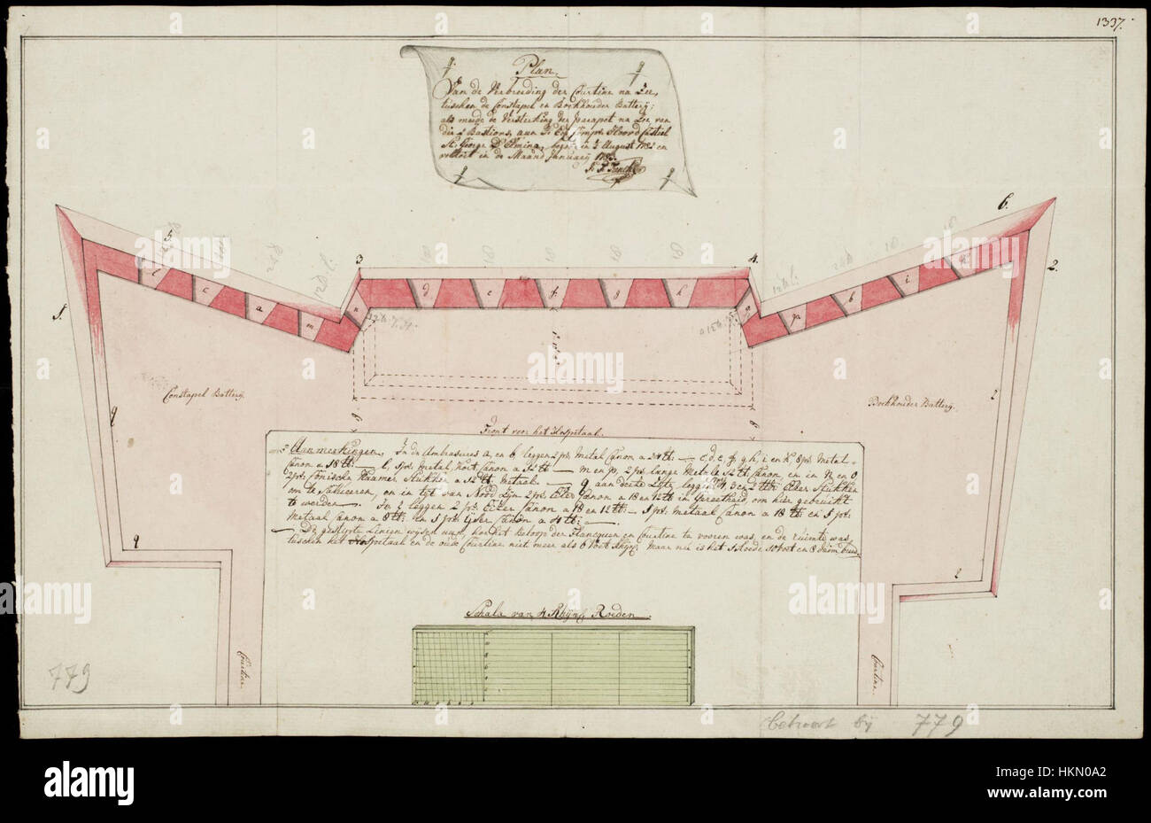 Fort st george map hi-res stock photography and images - Alamy